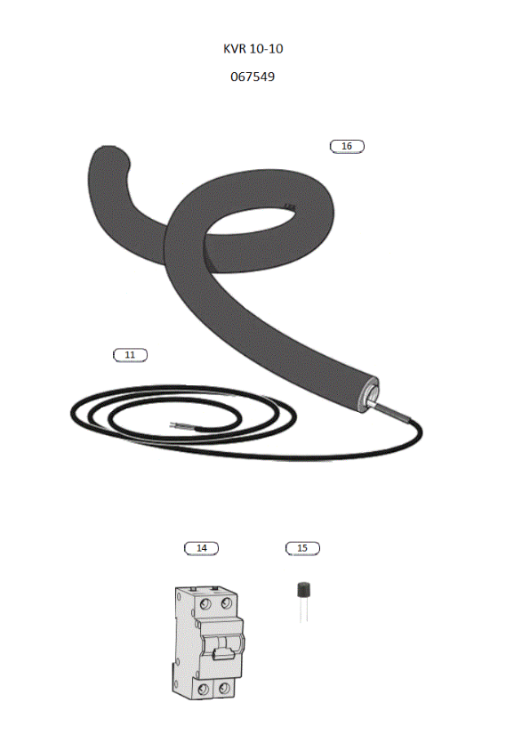 Köp Nibe Kondensvattenrör KVR10 - VVS Home.se