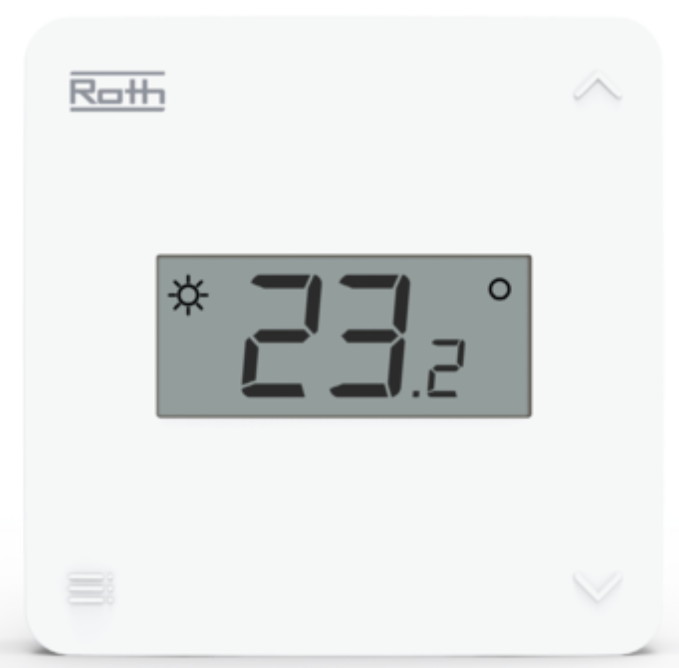 Köp Roth Termostat Touchline BL Digital - VVS Home.se